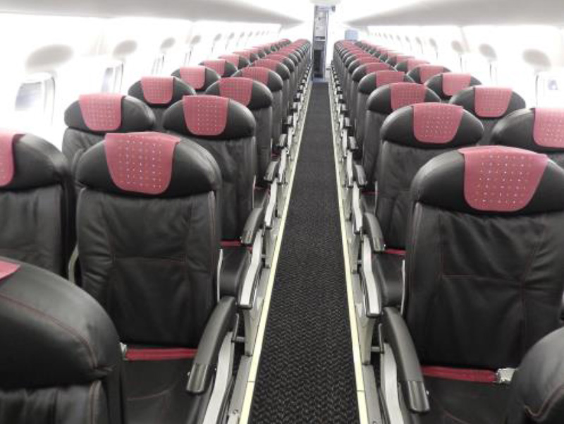 JAL、J-AIR運航のエンブラエル170型機の機内インテリアを2016年度内全面刷新 無料ビデオプログラムサービスも4月20日提供開始 - トラベル Watch