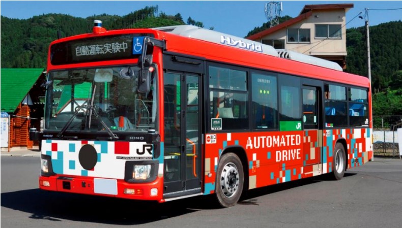 JR東日本、気仙沼線BRTで自動運転バスを実用化。専用道1駅間で12月から - トラベル Watch