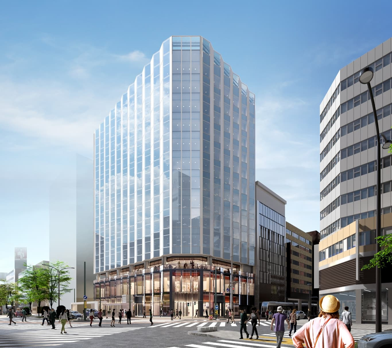 札幌・大通駅直結「4プラ」が帰ってきた！ 1階3店舗が4月25日先行開業、今後は昼飲みできるバルやオフィスも - トラベル Watch